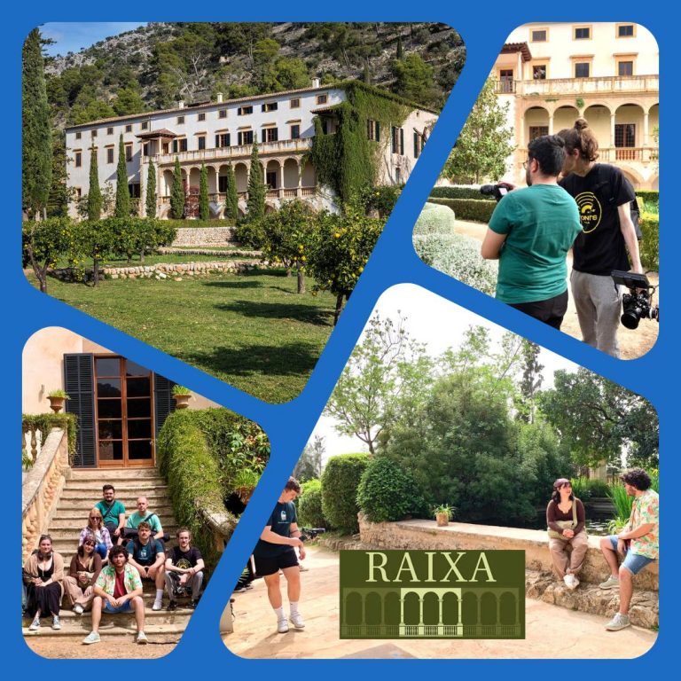 Gravació a la finca de Raixa | CIFP Juníper Serra